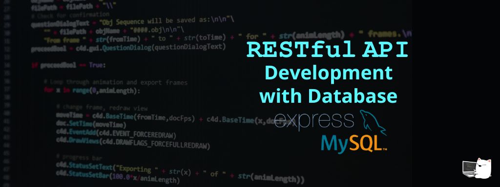 RESTful API Development Basics with Express, and MySQL • หมีไลฟ์โค้ด